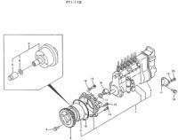 China 220203110 PUMP, FUEL INJ, Start Serial: 26475- Kobelco parts for sale