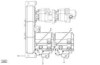China CH12A-044 O-ring Volvo.Heavy parts for sale