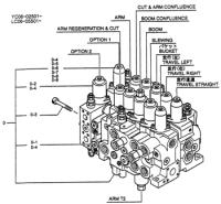 China YN30V00057F2 CONTROL VALVE Kobelco parts SK330LC-6E, SK330LC, BREAKER for sale