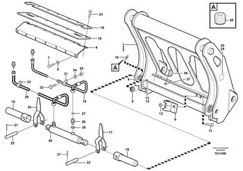 China VOE11704254 Sealing kit Volvo.Heavy parts L150C, L150D, L150E, L150F, L180C, L180D, L180E, L180F, L220D, L220E, L220F for sale