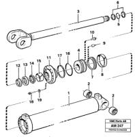 China VOE11707904 Sealing kit Volvo.Heavy parts L330C, L330C VOLVO BM for sale