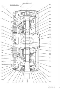 China LC10V00010S116 GEAR Kobelco parts SK350-8, SK350-9 for sale