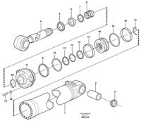 China VOE11709025 Sealing kit Volvo.Heavy parts L180E, L180F for sale