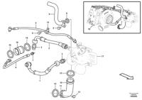 China VOE1547253 Sealing ring Volvo.Heavy parts A25F, A30F, A35F, A35F FS, A35F/G, A35F/G FS, A35G, A40F, A40F FS, A40F/G, A40F/G FS, A40G, A45G, A45G FS, A60H, EC340D, EC350E, EC380D, EC380DHR, EC380E, EC380EHR, EC480D, EC480DHR, EC480E, EC480EHR,... for sale