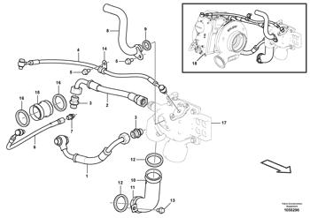 China VOE1547253 Sealing ring Volvo.Heavy parts A25F, A30F, A35F, A35F FS, A35F/G, A35F/G FS, A35G, A40F, A40F FS, A40F/G, A40F/G FS, A40G, A45G, A45G FS, A60H, EC340D, EC350E, EC380D, EC380DHR, EC380E, EC380EHR, EC480D, EC480DHR, EC480E, EC480EHR,... for sale