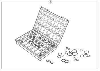 China PJ4040240 Sealing kit Volvo.Heavy parts EC13, EC25, EC30, EC35, EC45 for sale