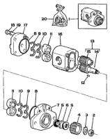 China 1686461M3 GEAR Kobelco parts 700, 900, 800 for sale