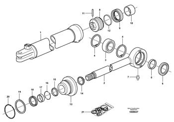 China VOE11712388 Sealing kit Volvo.Heavy parts A35D, A35E, A35E FS, A35F, A35F FS, A35F/G, A35F/G FS, A35G, A40D, A40E, A40E FS, A40F, A40F FS, A40F/G, A40F/G FS, A40G, A45G, A45G FS, T450D for sale