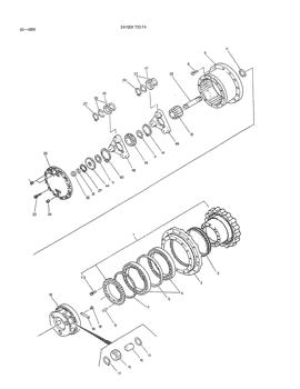 China 2401N293 GEAR, RING Kobelco parts K904DL, K904D for sale