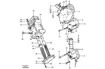 China CH66136 Sealing Kit Volvo.Heavy parts G700 MODELS, G700B MODELS for sale