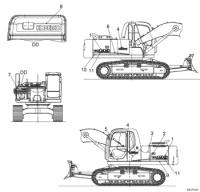 China LC20TU1059P1 LABEL Kobelco parts SK170-9, SK295-9, SK170-8, SK260, SK170 ACERA M-9, SK260-9, SK485-8, SK210-8, ED195-8, SK350-9, SK210LC-8, SK350-8, SK485-9, SK210-9, SK485LC-9, SK295-8 for sale