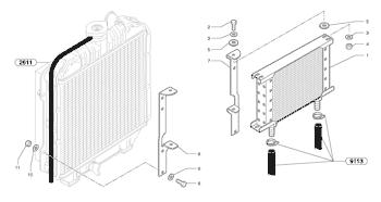 China PJ5370194 Oil Cooler Volvo.Heavy parts EC25, EC30, EC35 for sale