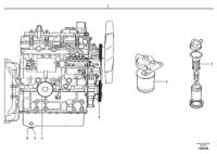 China PJ7413694 Oil Filter Volvo.Heavy parts EC50, EC50VV, EW50, EW50VV for sale