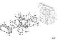 China VOE20532396 Oil Cooler Volvo.Heavy parts BL60, BL61, BL61PLUS, BL70, BL71, BL71PLUS, EC140C, ECR145C, L50E for sale