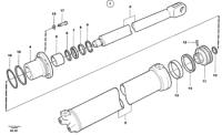 China VOE11700176 Gasket kit Volvo.Heavy parts A40, A40 VOLVO BM for sale