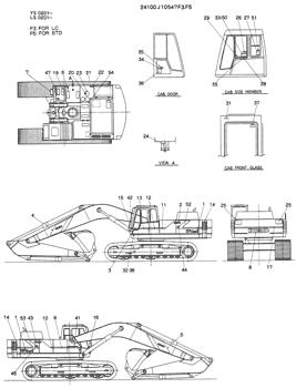 China 24100J10547F5 LABEL,NAME-PLATE (FOR NORTH EUROPE)(FOR STD) Kobelco parts SK400, K916, SK400LC, K916LC, SK16-N2, SK16LC-N2 for sale
