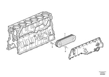 China VOE8170816 Oil cooler Volvo.Heavy parts A25D, A25E, A30D, A30E, A35D, A40D, EC460B, G900 MODELS, L150E, L180E, L220E for sale