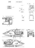 China 24100J11022F9 LABEL, NAME-PLATE Kobelco parts K904L, K904 for sale