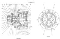 China PH15V00009S102 SHAFT Kobelco parts SK45SR-2, SD40SR, SK40SR for sale