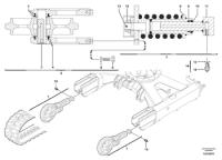 China PJ7411504 Gasket Volvo.Heavy parts EC25, EC30, EC35, EC45, EC50, EC50VV, ECR28, ECR38 for sale