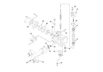China RM11713551 Gasket Volvo.Heavy parts SD100/SD105 for sale