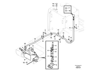China VOE14517745 Fuel filling pump Volvo.Heavy parts EC135B, EC140B, EC150, EW130, EW145B, EW170, EW170 & EW180 for sale