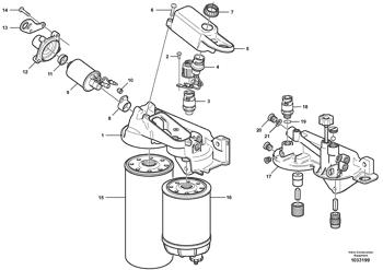China VOE3169582 Fuel pump Volvo.Heavy parts A25D, A30D for sale