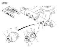 China PY64D00008F1 ROLLER Kobelco parts 50SR, 50SR-5, 50SR-3 for sale