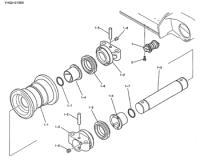 China YN64D00013F1 ROLLER Kobelco parts SK200LC-6, SK135SR-1E, SK135SRL, SK135SRL-1E, SK235SRLC, SK135SRLC, SK210LC, SK210LC-6E, SK135SRLC-1E, SK200SR, SK250LC, SK200SRLC, ED150, SK160LC, ED150-1E, SK235SR, SK200-6 for sale