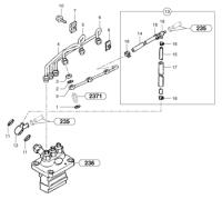 China PJ7415368 Fuel pipe Volvo.Heavy parts EC25, EC30, EC45 for sale