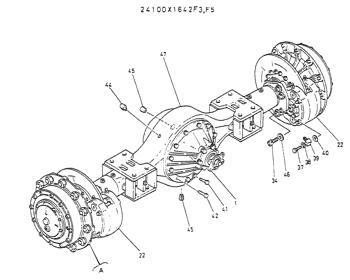 China 24010P3F26 SHAFT Kobelco parts LK400 for sale
