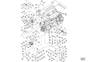 China RM43892470 Pressure switch Volvo.Heavy parts MT2000 for sale
