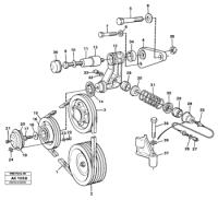 China VOE978787 V-belt Volvo.Heavy parts EC160, EW140, EW160, L180/L180C VOLVO BM, L180C, L50D for sale