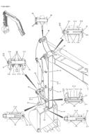 China PH12B01148F1 LINK CONROD Kobelco parts 50SR, SK55SRX, 50SR-5, 50SR-3 for sale