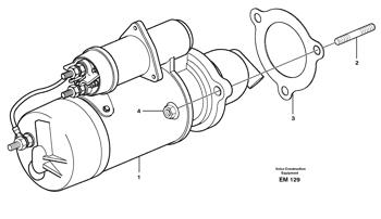 China VOE11423474 Starter motor Volvo.Heavy parts A25F, A25F/G, A25G, A30F, A30F/G, A30G, A35E, A35E FS, A35F, A35F FS, A35F/G, A35F/G FS, A35G, A40F/G, A40F/G FS, A40G, A45G, A45G FS, L150F, L180F, L180F HL, L220F for sale