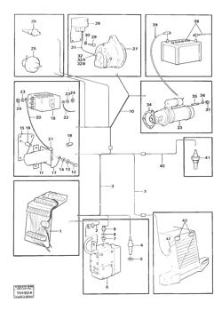 China VOE4774617 Starter Motor Volvo.Heavy parts 4400, 4500 for sale