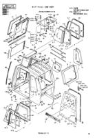 China 2427R1176 GLASS Kobelco parts SK300, SK300LC for sale