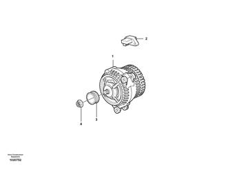 China VOE8156817 Alternator Volvo.Heavy parts EC330B, EC360B, EC460B for sale