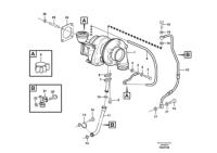 China VOE21147467 Turbocharger Volvo.Heavy parts BL60, BL61, BL61PLUS, BL70, BL71, BL71PLUS for sale