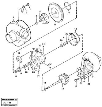 China VOE11033558 Turbocharger Volvo.Heavy parts L70 for sale