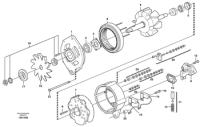 China VOE8156816 Alternator Volvo.Heavy parts L220E for sale