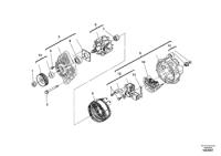 China 1G37164020 Alternator bracket Volvo.Heavy parts for sale