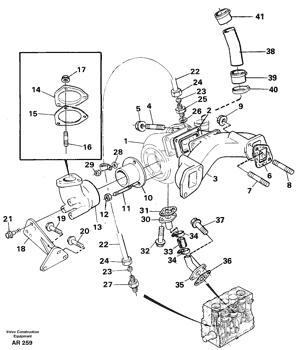 China VOE11708594 Turbocharger Volvo.Heavy parts L50C, L50D for sale
