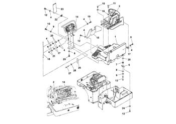 China RM43844307 Water reservoir Volvo.Heavy parts CR24/CR30, DD29/DD30/DD31HF/DD38HF for sale