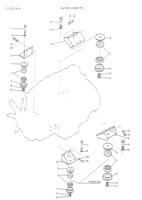 China 2416R150 RUBBER MOUNTING Kobelco parts SK330LC, MD300LC, SK300LC, SK300, K912A, SK300LC-2, SK400, SK300-2, SK400LC, SK330 for sale