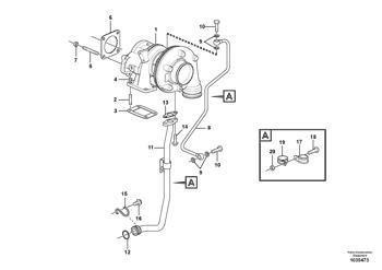 China VOE21647837 Turbocharger Volvo.Heavy parts EC200B, EC210B, EC210C, EC220D, ECR235C, EW205D, FC2421C, P6870/5870/5770C ABG for sale