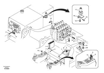 China VOE14531360 ECU Volvo.Heavy parts EC240B, EC290B, EC330B, EC360B, EC460B for sale