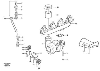China VOE11705569 Turbocharger Volvo.Heavy parts EC160, EW140 for sale