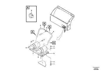 China RM12765943 Water Pump Volvo.Heavy parts DD100, DD25 for sale