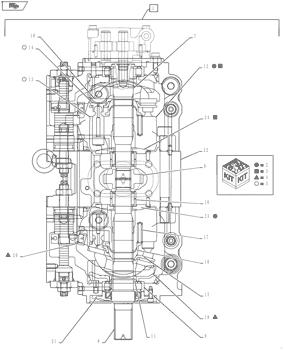 China YM10V00006R200 KIT Kobelco parts SK170-8, 140SR-3 for sale